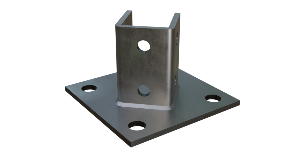 POST BASES – Custom Strut & Roll Forming